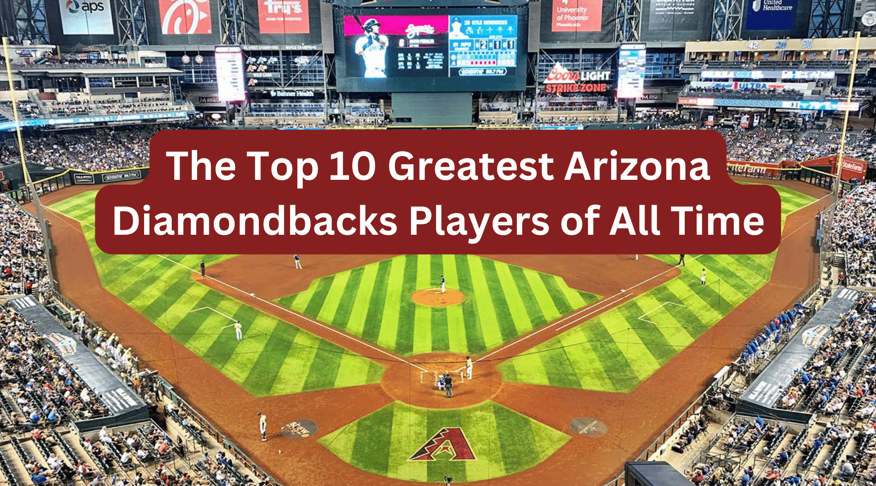 The Top 10 Greatest Arizona Diamondbacks Players of All Time – Sport Relics