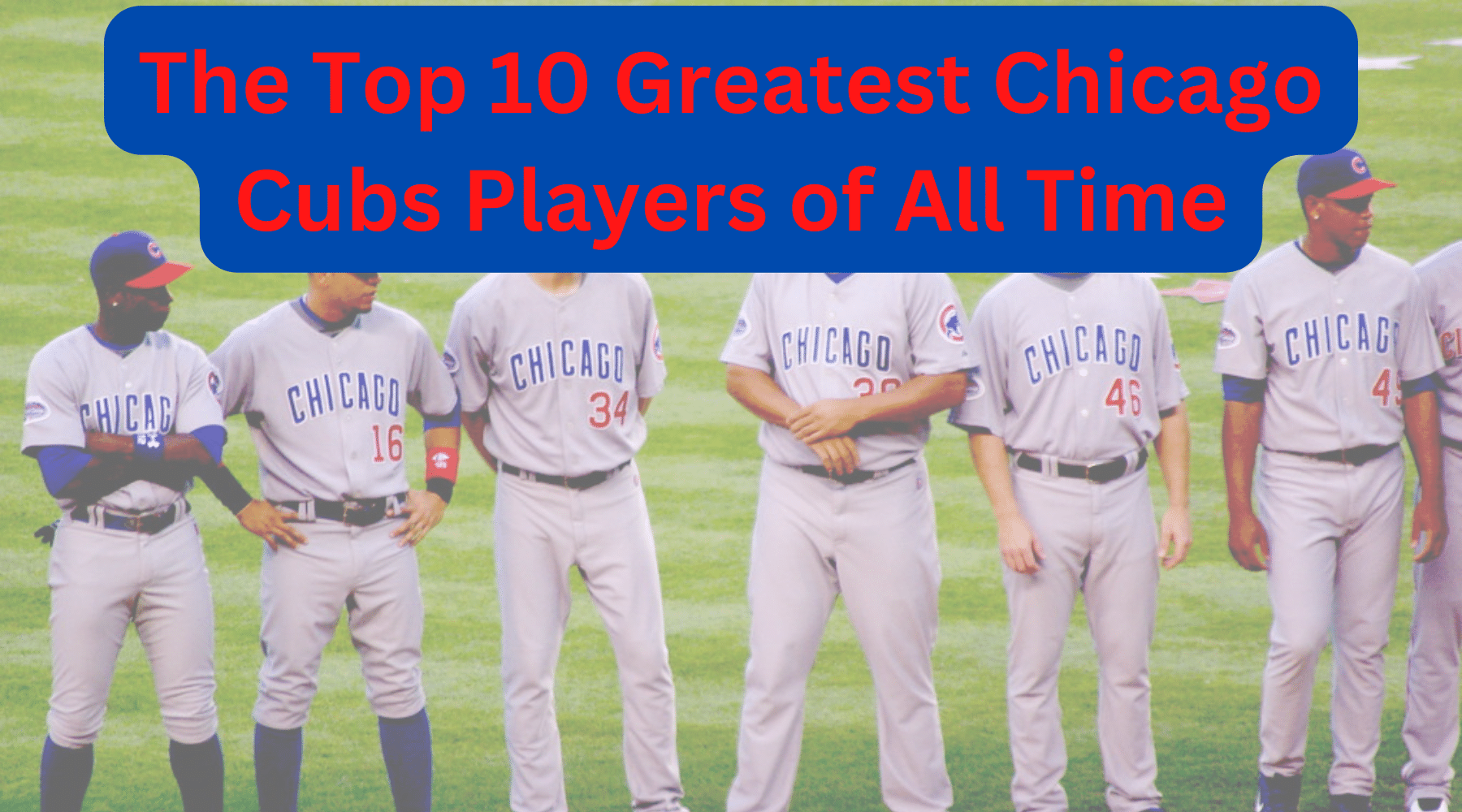 The Top 10 Greatest Chicago Cubs Players of All Time – Sport Relics