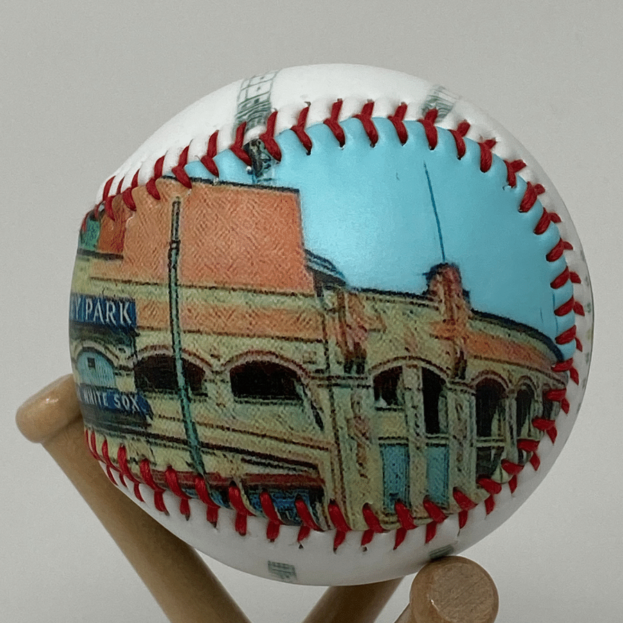 Comiskey Park Baseball — Sport Relics