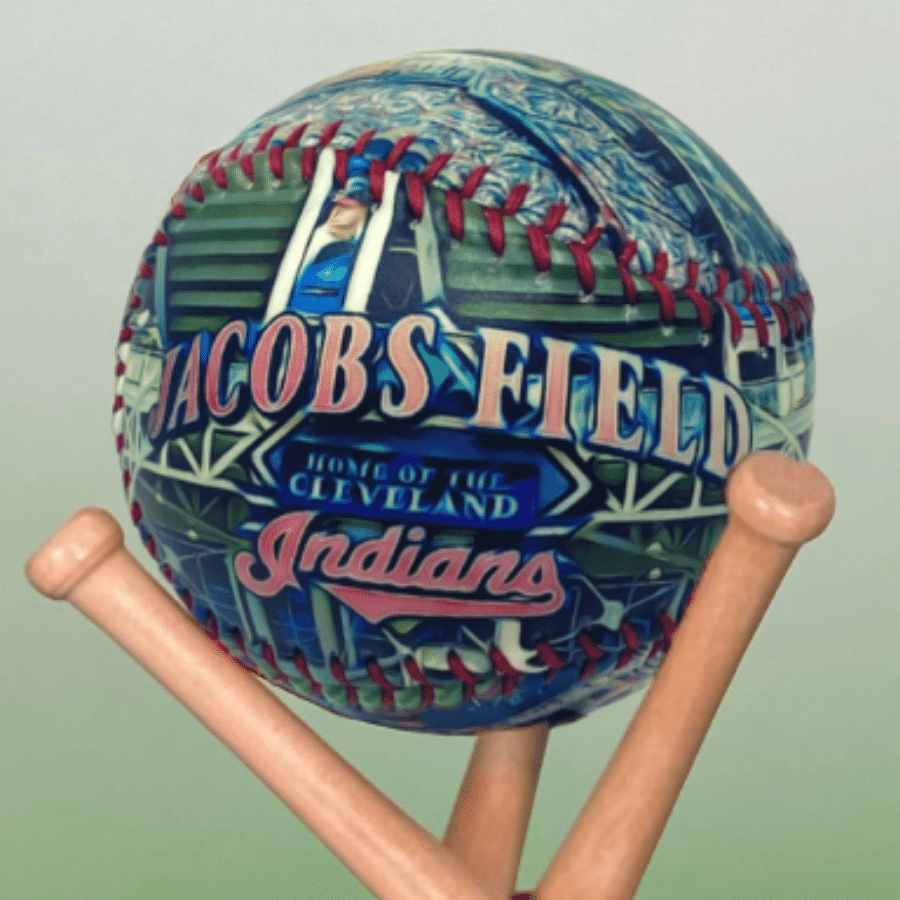 Jacobs Field Baseball — Sport Relics